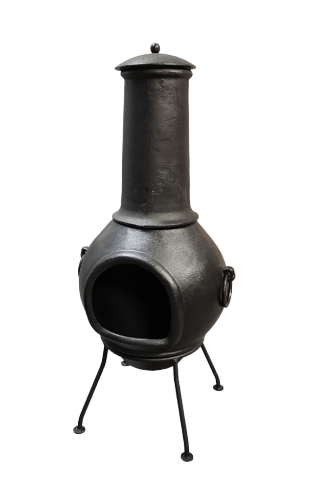 Warrior - Chimnea Ornate Cast Iron APACHE Med. - Warrior Stoves Ltd