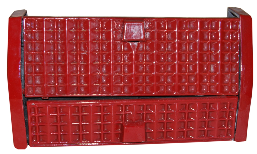 "Classic Dimple 40cm/16"" All Night Burner Red Enamelled " - Warrior ...